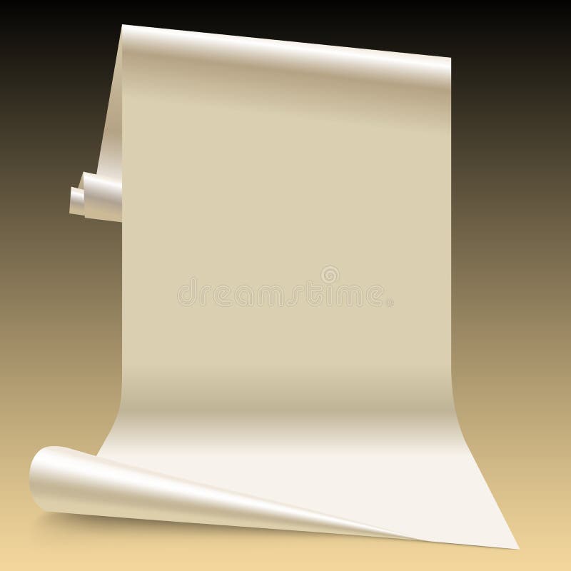 Paper sheet stock vector. Illustration of white, classic - 63485778