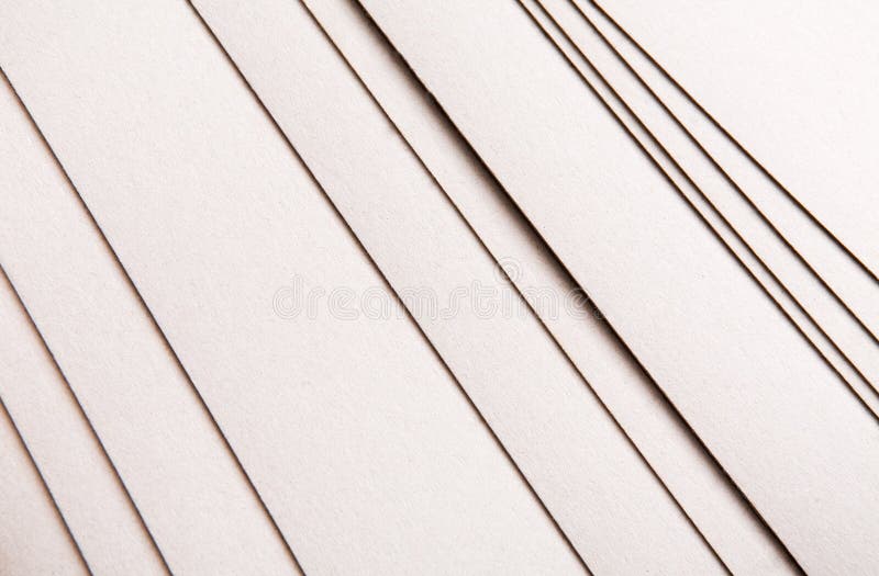 Paper Sheets Stack Close Up, Abstract Background Stock Photo - Image of ...