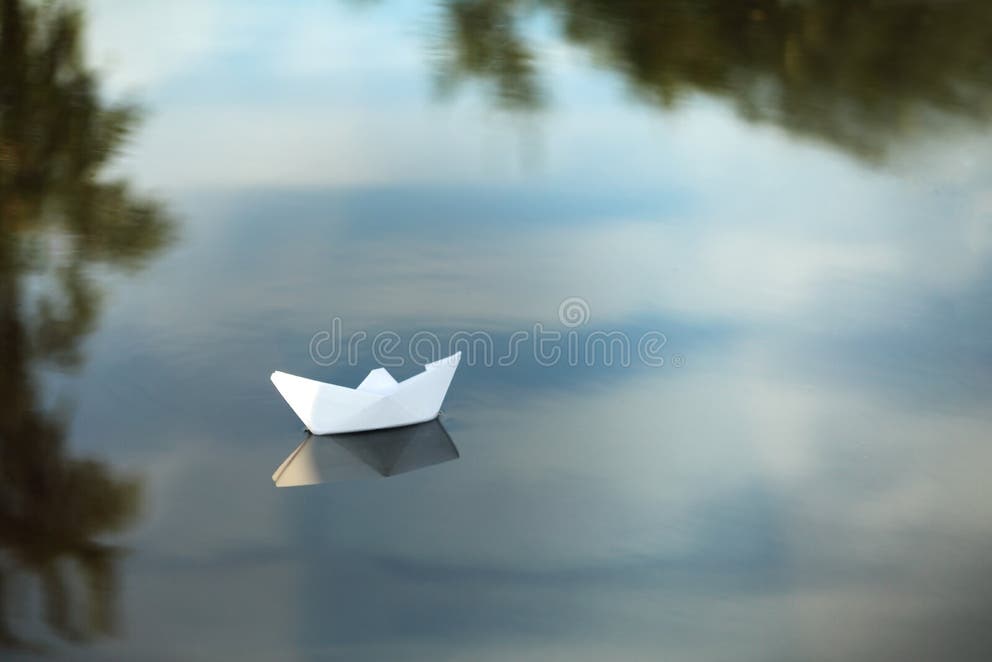 Paper ship stock image. Image of boat, shipping, navigate - 22743389