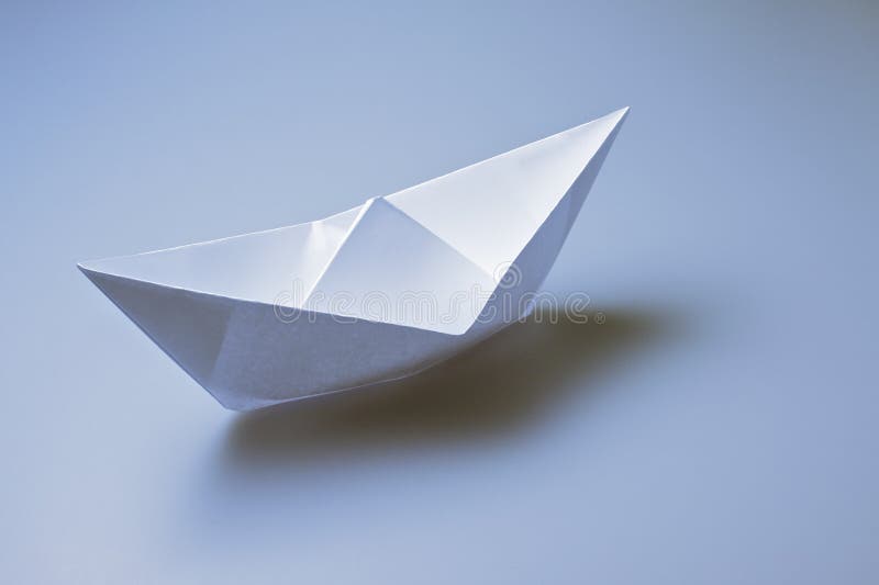 Paper ship stock photo. Image of float, race, origami - 23108318