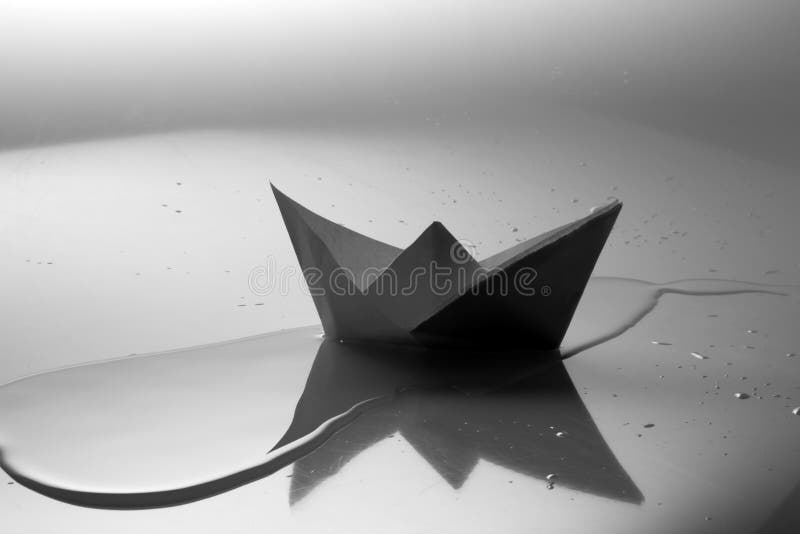 Paper Ship stock photo. Image of film, earth, paper, white - 42919076