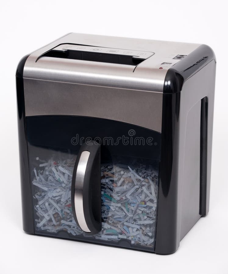 Paper shredder stock image. Image of papers, destroy - 12577239