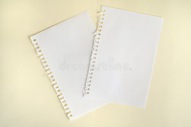 Paper with Side Perforation Stock Image - Image of sheet, concept ...