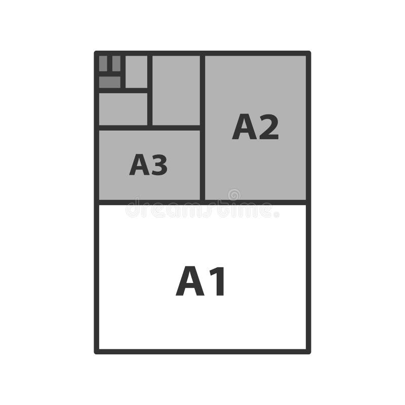 Paper Sizes. B5, US Letter A4, Legal Size Comparison, Paper Sheet ...