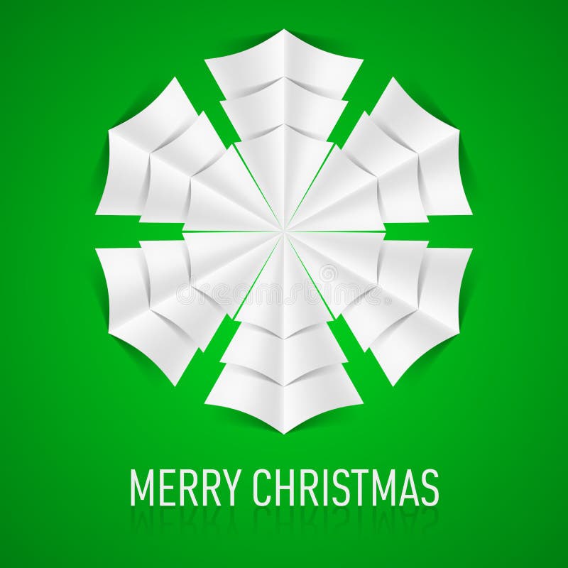 Paper snowflake. stock vector. Illustration of abstract - 36146502