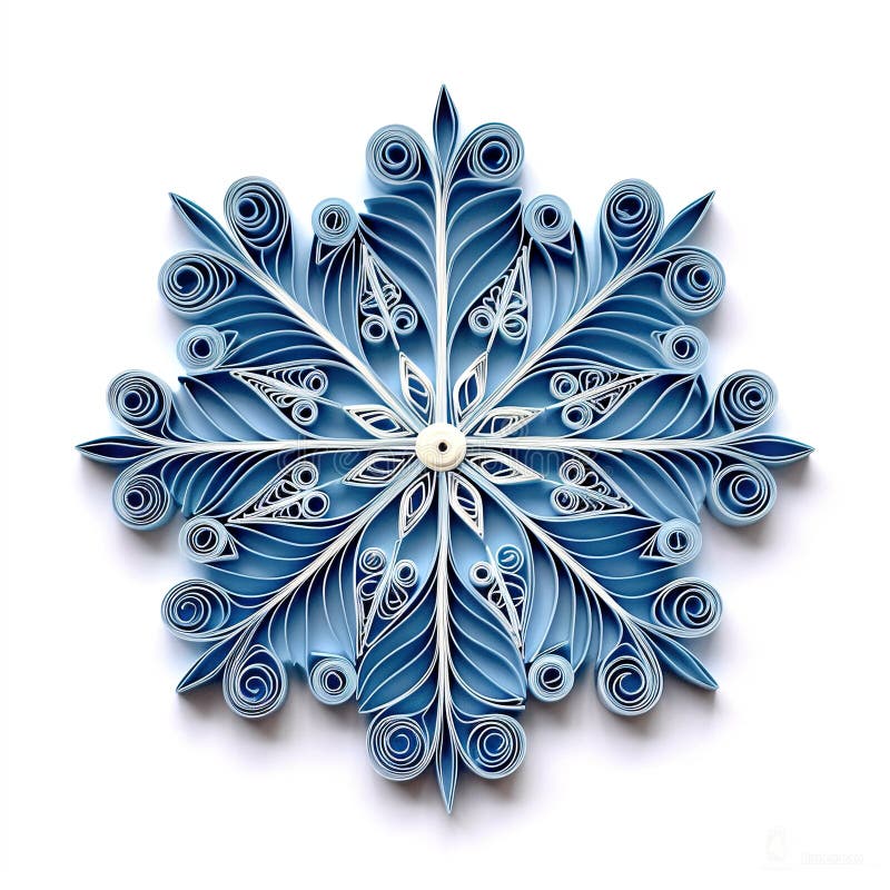 Snowflake Made a Lot of from Diamonds. Stock Vector - Illustration of ...