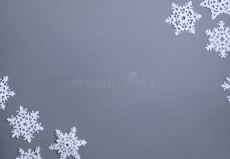 Paper Snowflakes stock image. Image of white, snowflake - 83601599