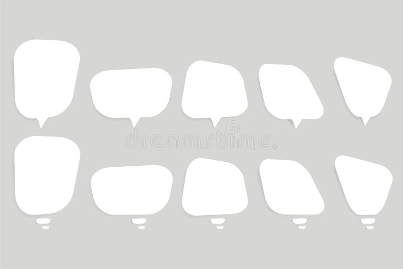 Think bubbles rectangles stock illustration. Illustration of dream ...