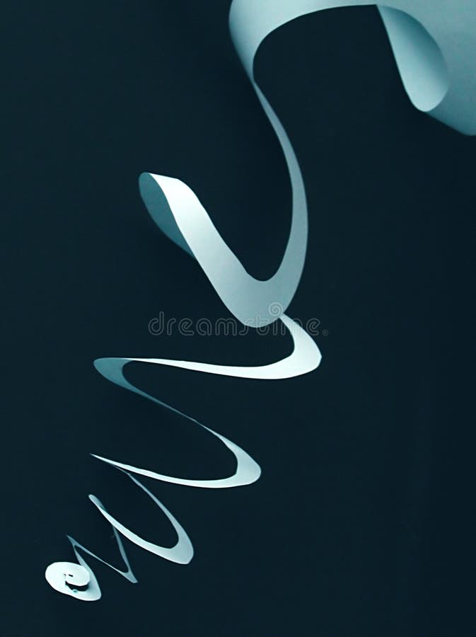 Paper spiral stock image. Image of sheets, corkscrew, involution - 12503