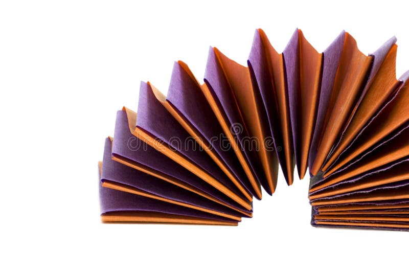 Paper Spring stock photo. Image of fold, colourful, purple - 6969704