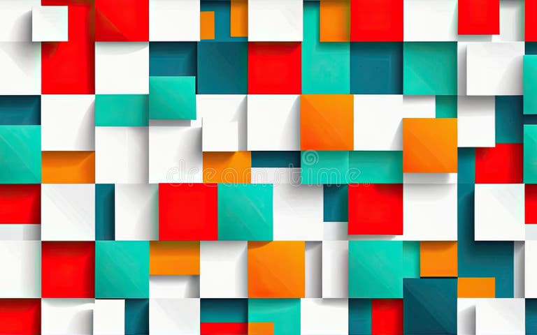 Paper Squares Background. a Paper Squares Abstract Vector Background ...