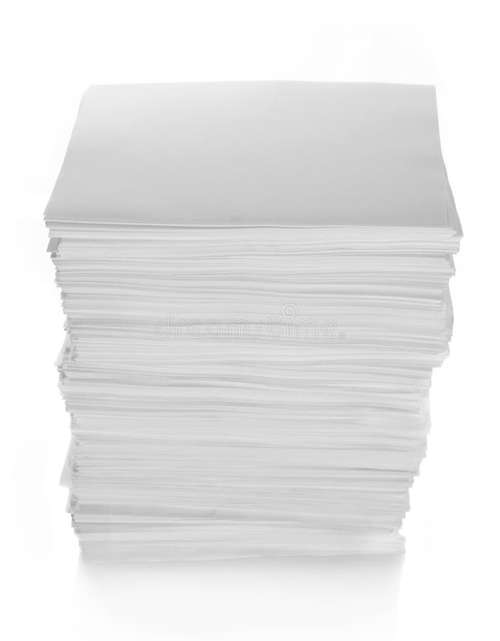 Huge paper stack stock photo. Image of copy, paper, blank - 30866828