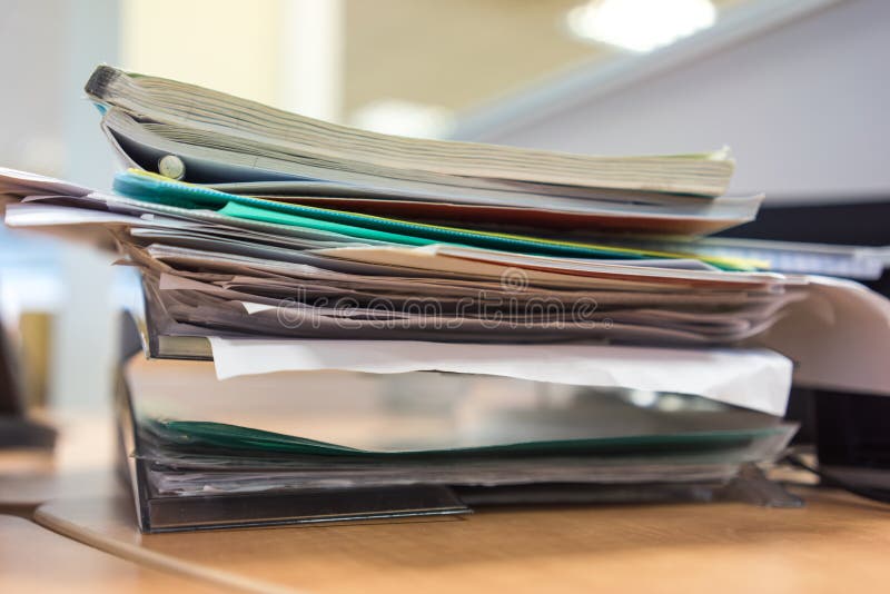 Paper stack stock image. Image of mess, bureaucracy, corporate - 50212621
