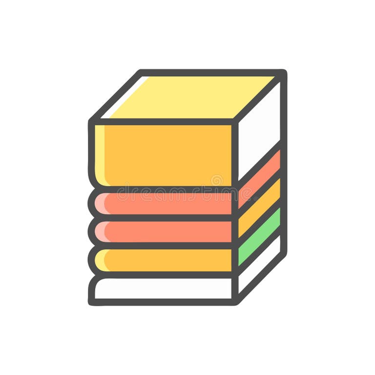 Paper Stack Icon for Organization Stock Vector - Illustration of icon ...