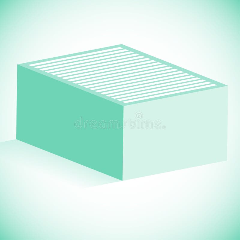 Paper Stack, Pile of Documents, Files. Pages Icon, Symbol Stock Vector ...