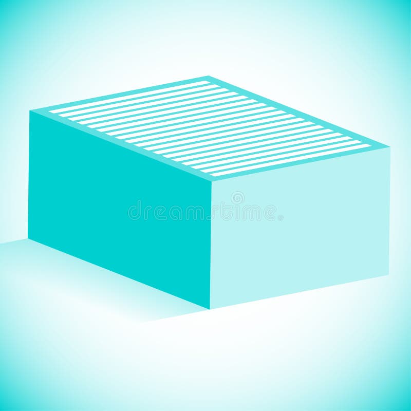 Paper Stack, Pile of Documents, Files. Pages Icon, Symbol Stock Vector ...