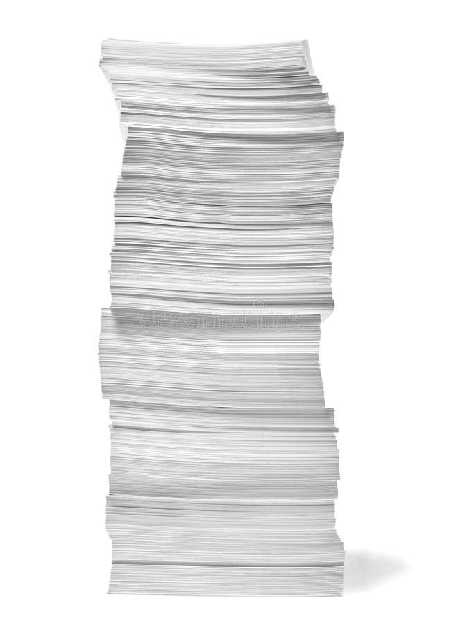 Paper Stack Pile Office Paperwork Busniess Ball Crumpled Mistake Trash ...