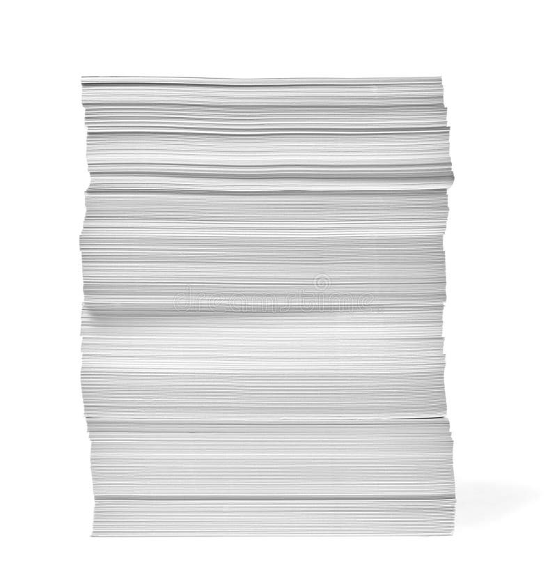 Paper Stack Pile Office Paperwork Busniess Education Stock Image ...