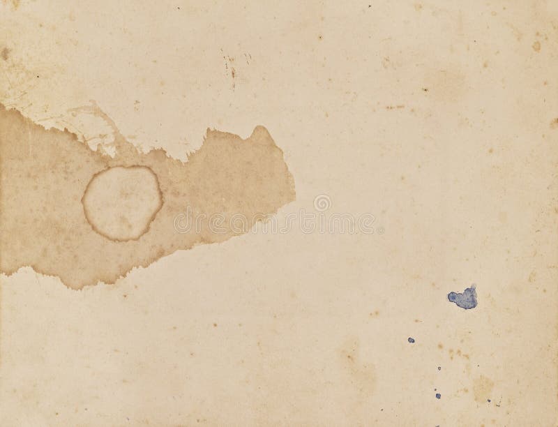 Paper with stains stock image. Image of ring, beige, dirty - 39808725