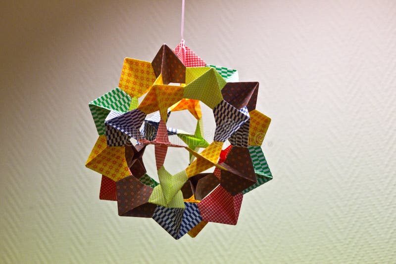 Paper star stock photo. Image of craft, geometric, roof - 19791732