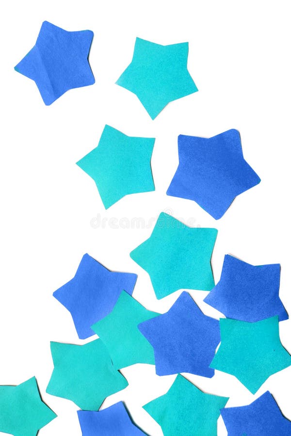 Paper stars stock image. Image of abstract, isolated - 43337017