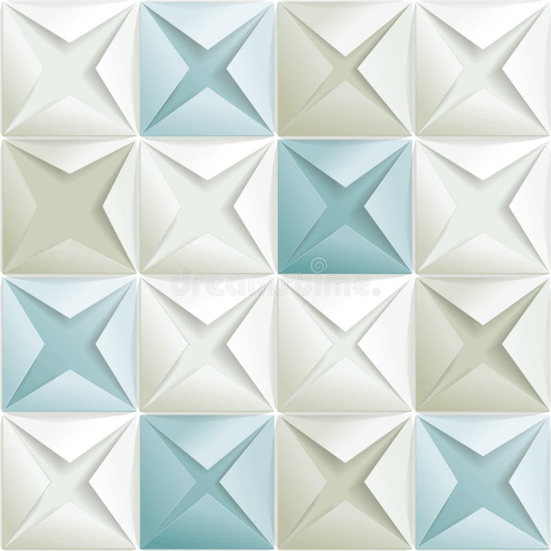 Paper Stars, Color. Vector Seamless Pattern Stock Vector - Illustration ...