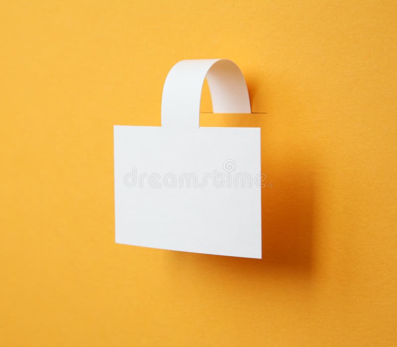 Paper sticker stock image. Image of shape, promotional - 27393239