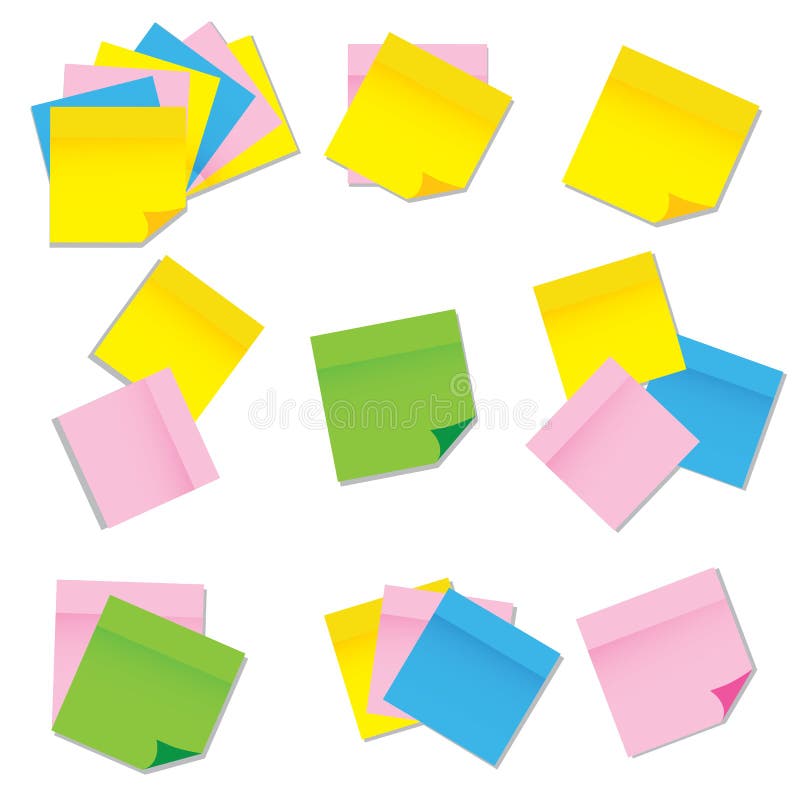 Sticker Icon Set stock vector. Illustration of drawing - 21057374