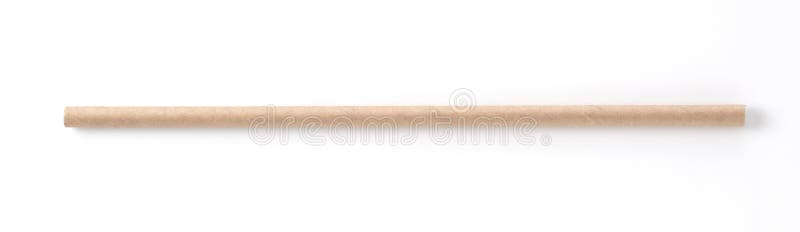 Paper Straws on a White Background Stock Image - Image of straw, care ...