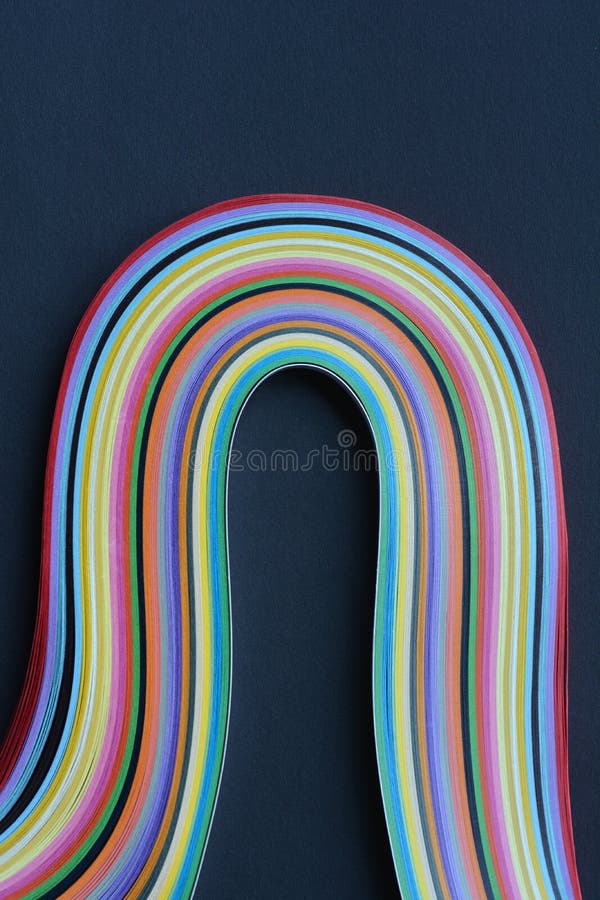 Paper stripes stock image. Image of craft, colored, purple - 207035091