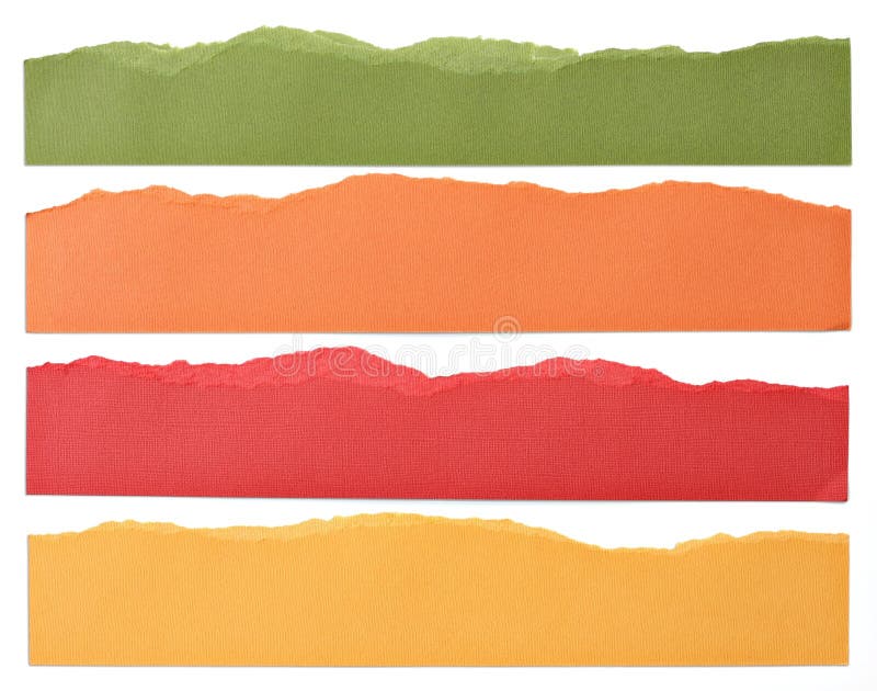 Paper strips stock illustration. Illustration of isolated - 7746228