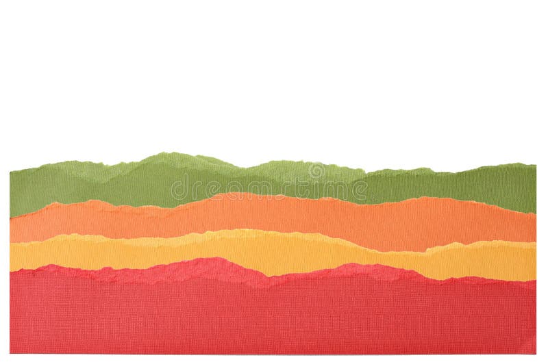 Paper strips stock image. Image of ripped, empty, book - 7774987