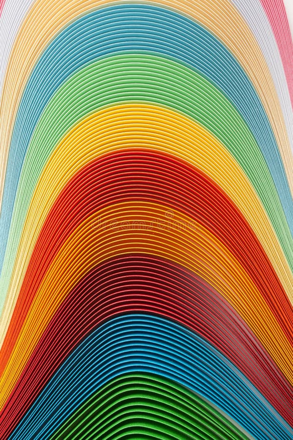 Paper strips stock photo. Image of creative, blurred - 46534076