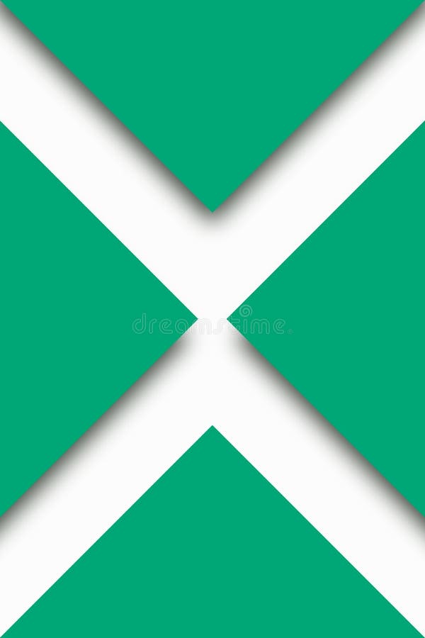 Paper Style. Random Objects Concept on White Background. Creative ...