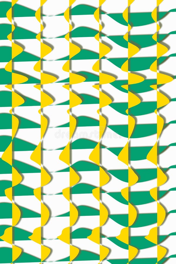 Paper Style. Random Objects Concept on White Background. Creative ...