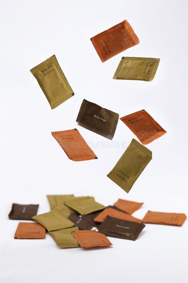 Paper Sugar Bag. stock image. Image of packing, calories - 76595561