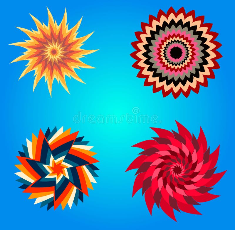 Paper Sun and Clod Background Stock Vector - Illustration of vector ...