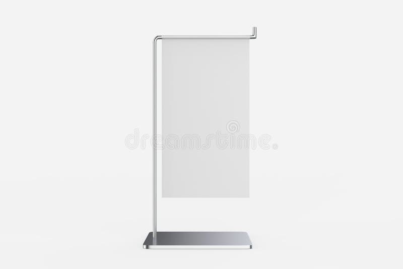 Paper Table Top Set Stand Mini Roll Up Banner Stock Illustration ...