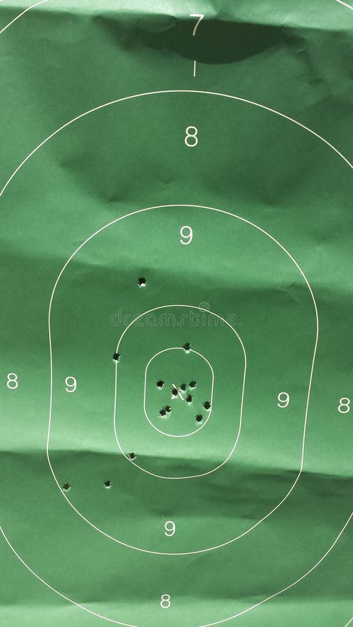 Paper target AR-15 stock image. Image of ar15, holes - 48376969