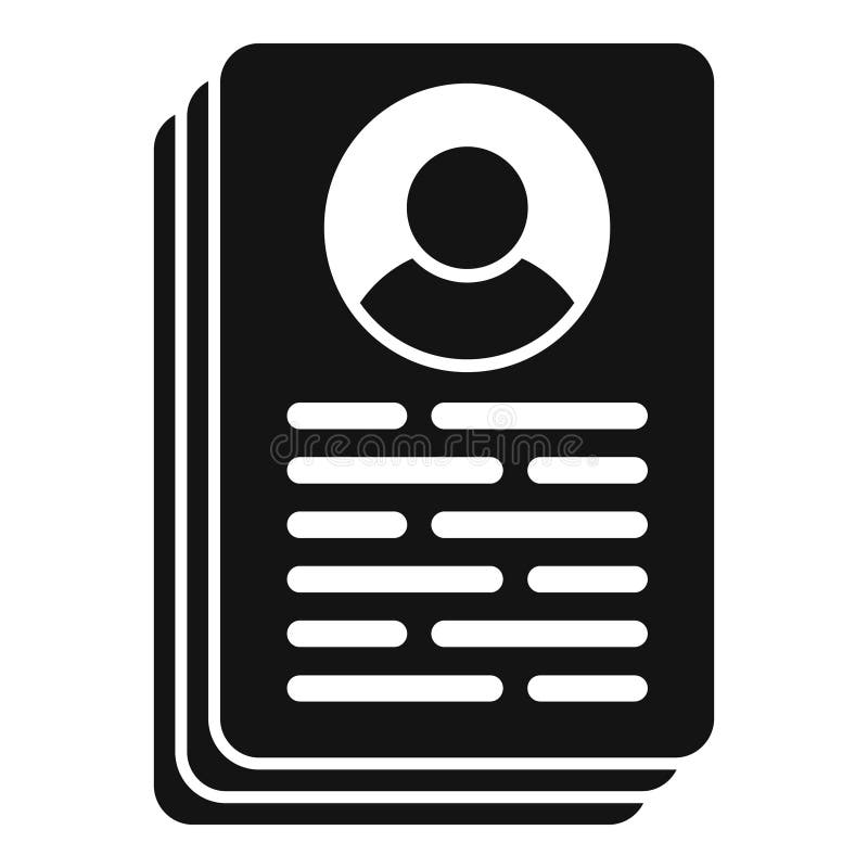 Paper Target Icon Simple Vector. People Audience Stock Illustration ...