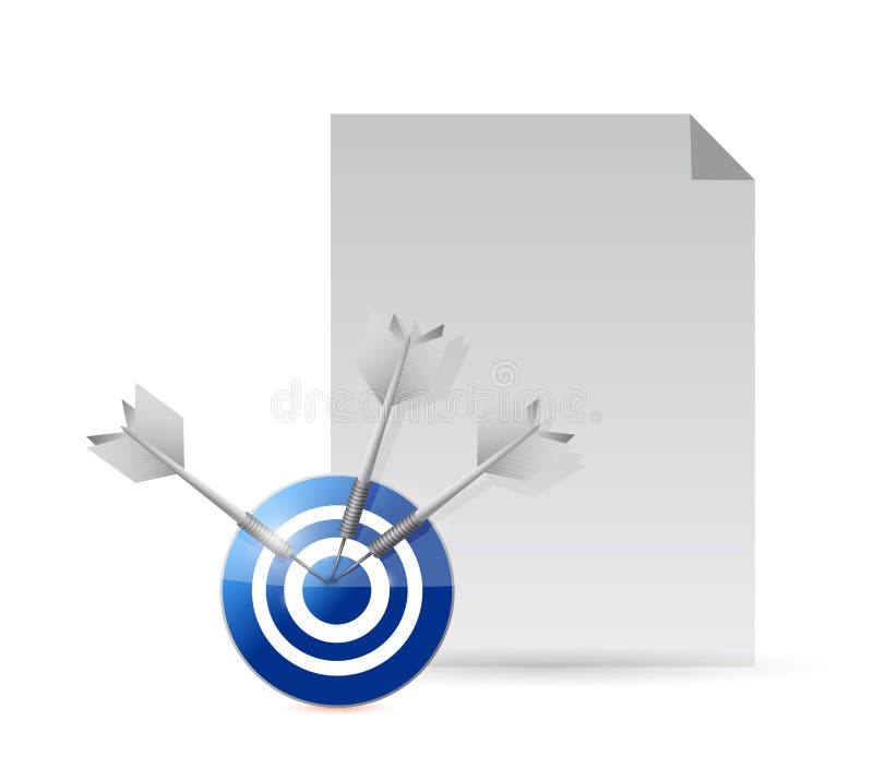 Target And Info Graphic Color Spaces Illustration Stock Illustration ...