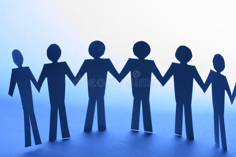 Leadership in team stock image. Image of chain, team - 64770523