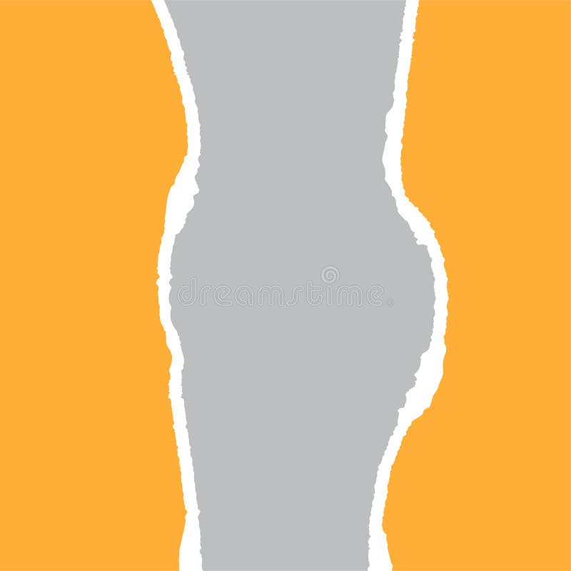 Paper Tear. Torn Page Effect. Grunge Texture. Soft Pattern. Vector ...