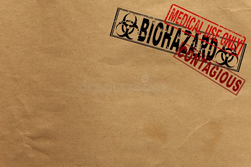 Paper Texture with Bio Medical Theme Rubber Stamps Stock Image - Image ...