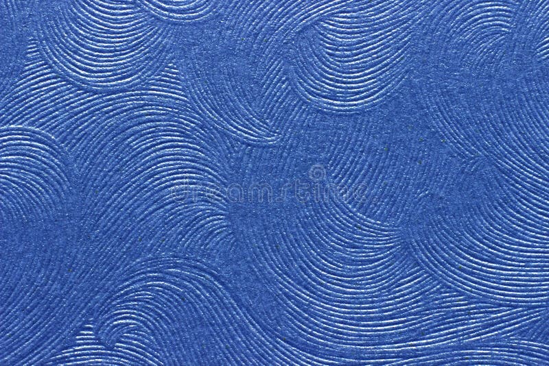 Paper Texture Blue Wave. Soft Focus Texture for Background. Stock Photo ...