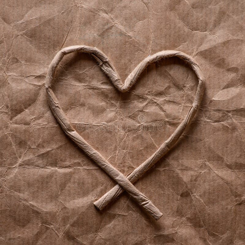 Paper Texture - Brown Paper Sheet Stock Photo - Image of folded ...