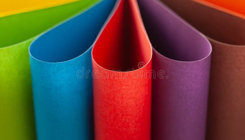 Rolled Sheets with Music Notes on Light Background, Closeup Stock Photo ...