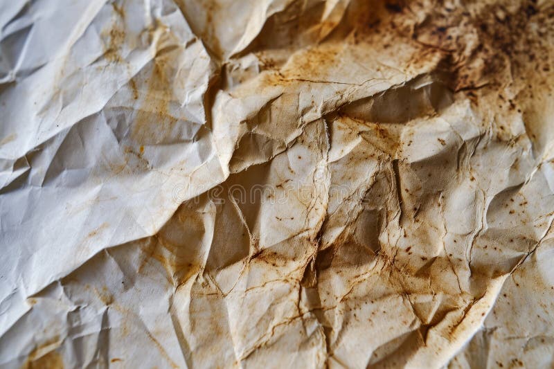 Paper Texture with Creases and Stains Stock Illustration - Illustration ...