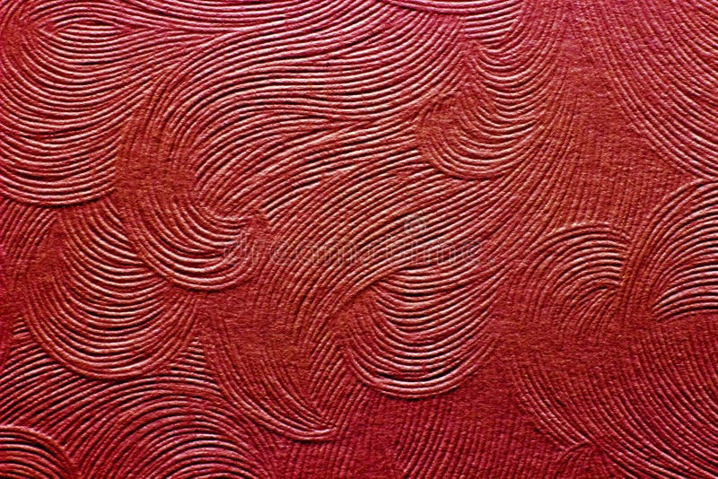 Paper Texture Red Wave. Soft Focus Texture for Background Stock ...