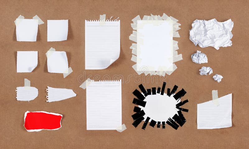 Paper textures stock photo. Image of notes, memo, notepad - 18257134